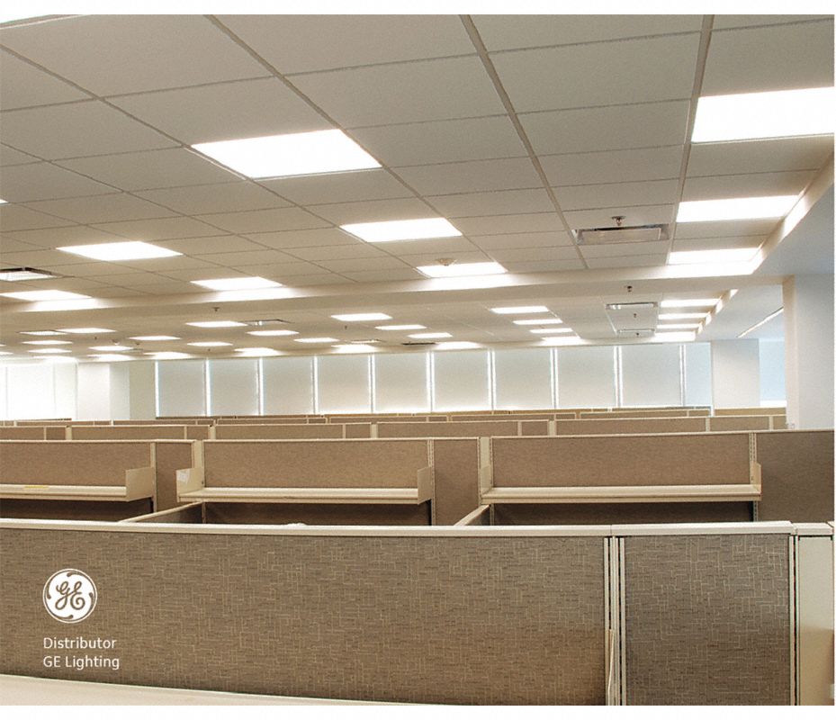 GE Luminaria Troffer LED,35W,3300lm,4000K - 28M360 | 64031 - Grainger ...