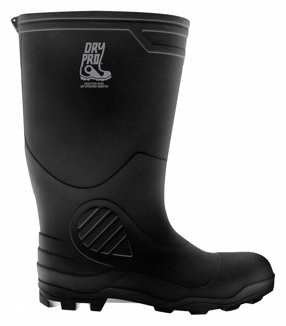 DRYPRO Botas de PVC Talla 27 Negro - Botas de Caucho - 28M530 | BG01027 ...