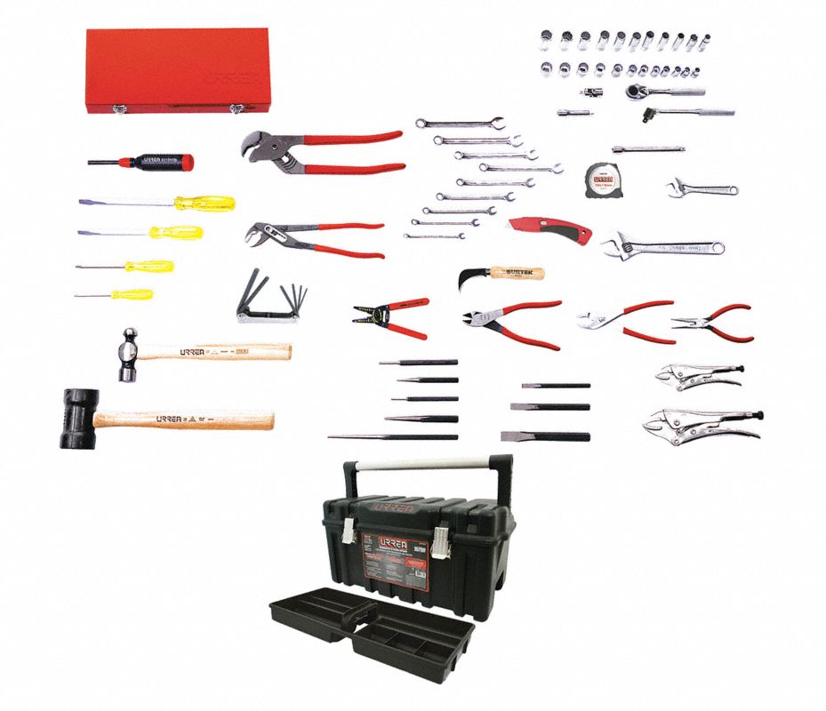 URREA Kit de Herramientas marca URREA, Número de Piezas 68 - Juegos de ...