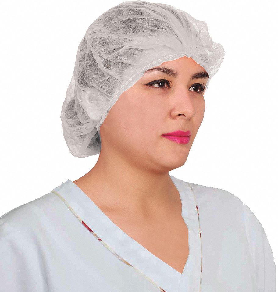 JYRSA Cofia Polipropileno Blanco 16" Paquete con 100 - Cofias y Redes ...