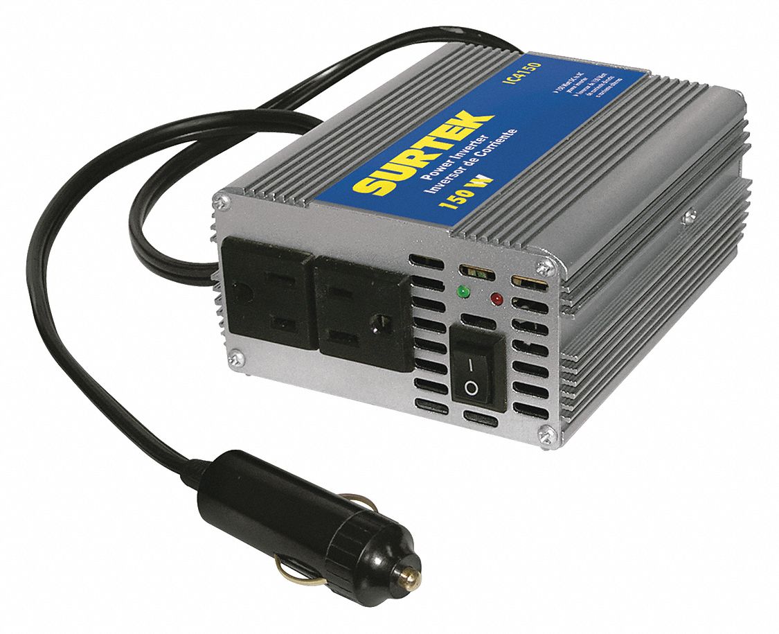 SURTEK Invertidor de Energía,120VCA,150W - Inversores de Corriente ...