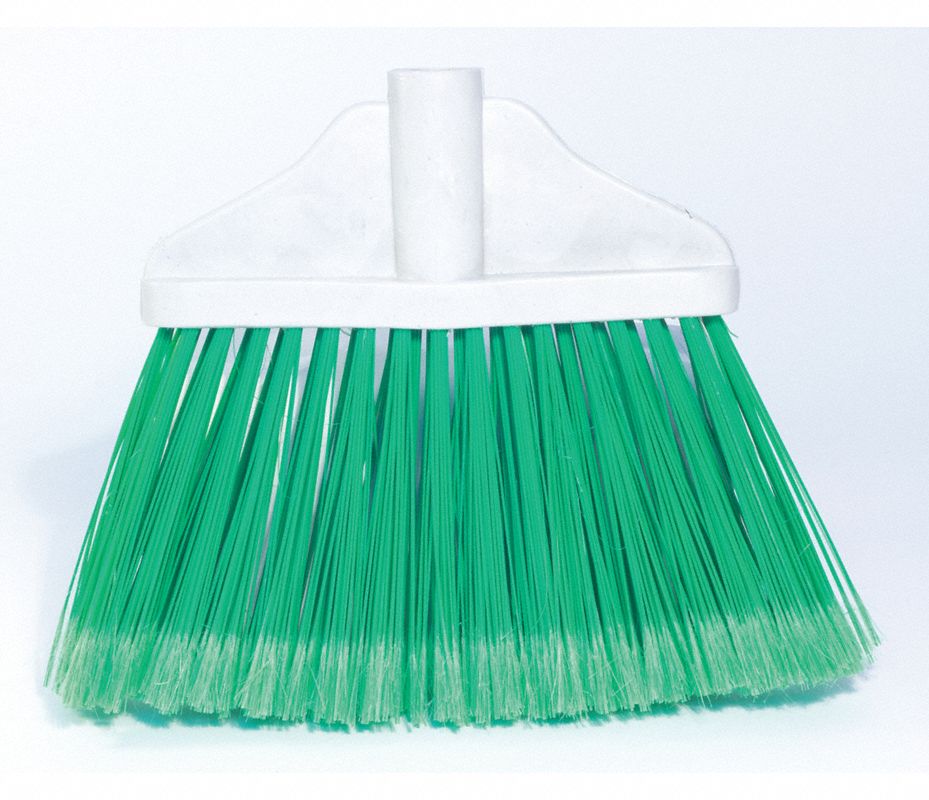 BRUSHTECH Escoba Abanico, PVC, 11", Verde - 28P930 | 8300G - Grainger ...