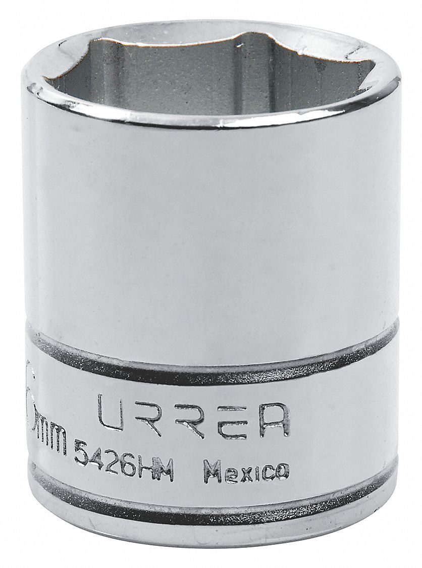 URREA Dado marca URREA, Tam Impulsor 1/2", Cuadrada, Tam. Dado 18mm ...