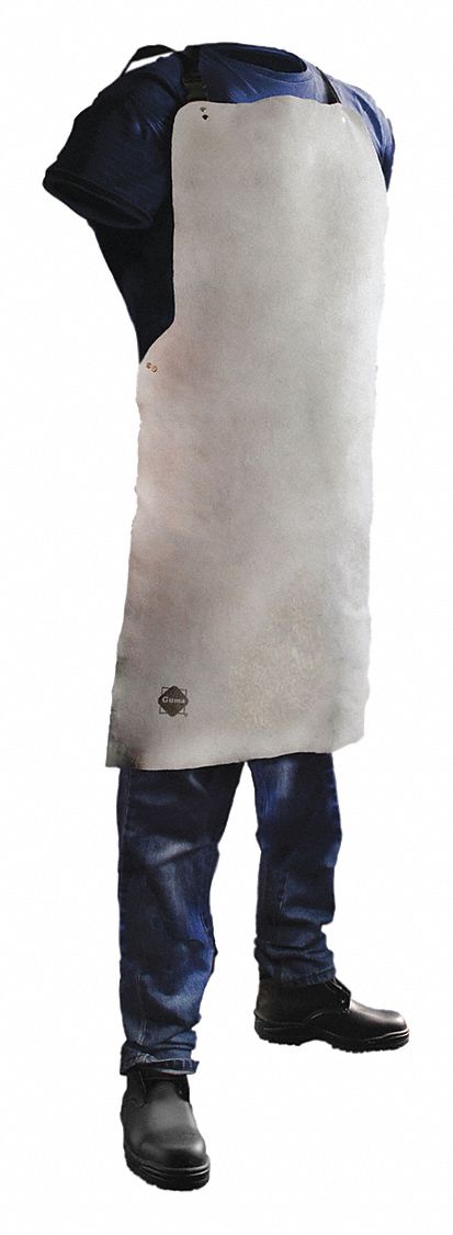 GUMA Mandil para Soldador Carnaza 80cm - Mandiles para Soldar - 28R451 ...