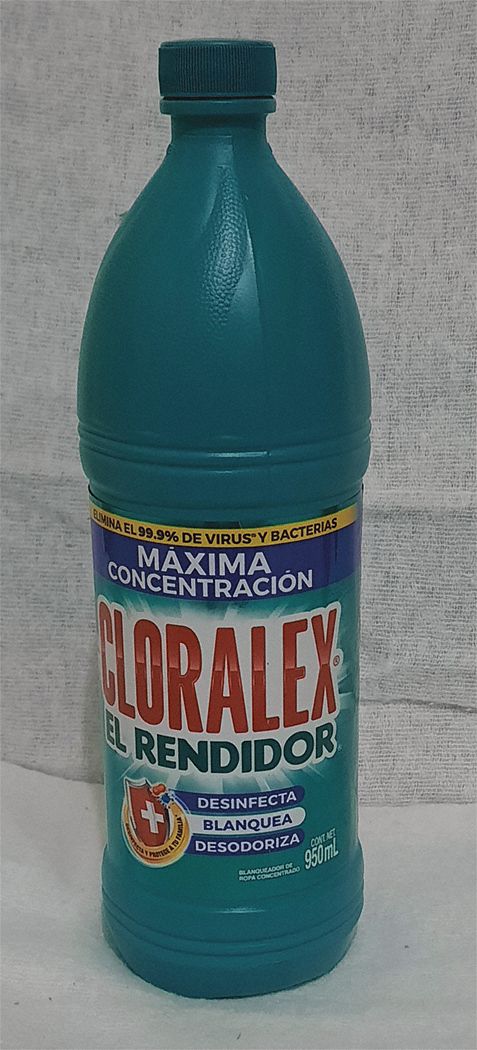 CLORALEX Lejía Líquida Botella 32 oz. Cloro Listo para Usar ...