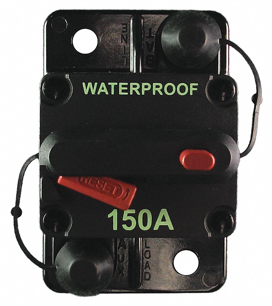 PICO CIRCUIT BREAKER, TYPE III, 150 AMPS, 32 VDC, WATERPROOF - 1001817 ...