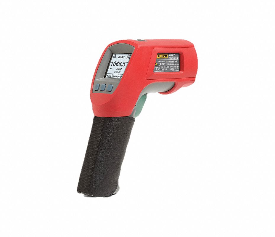 FLUKE Termómetro Infrarrojo LCD de Matriz de Puntos 1 Punto -40° a 800 ...