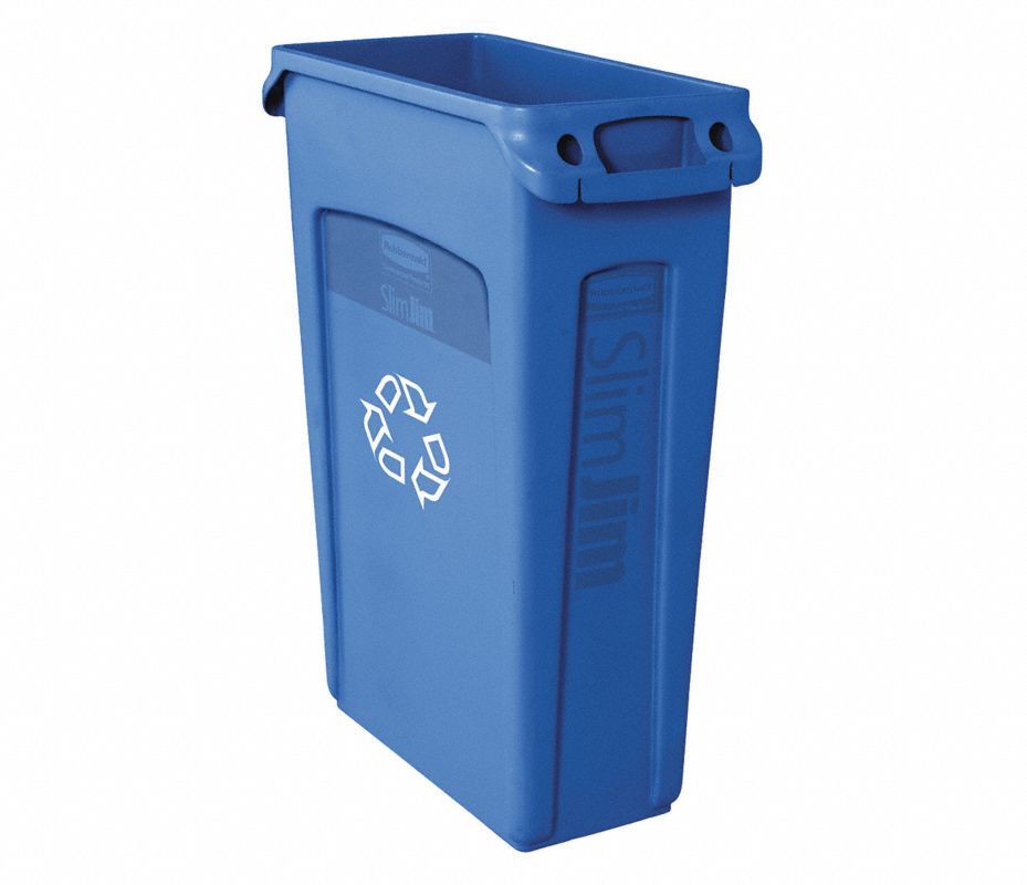 RUBBERMAID COMMERCIAL PRODUCTS Bote de Basura, Rectangular, 23 gal., 30 ...