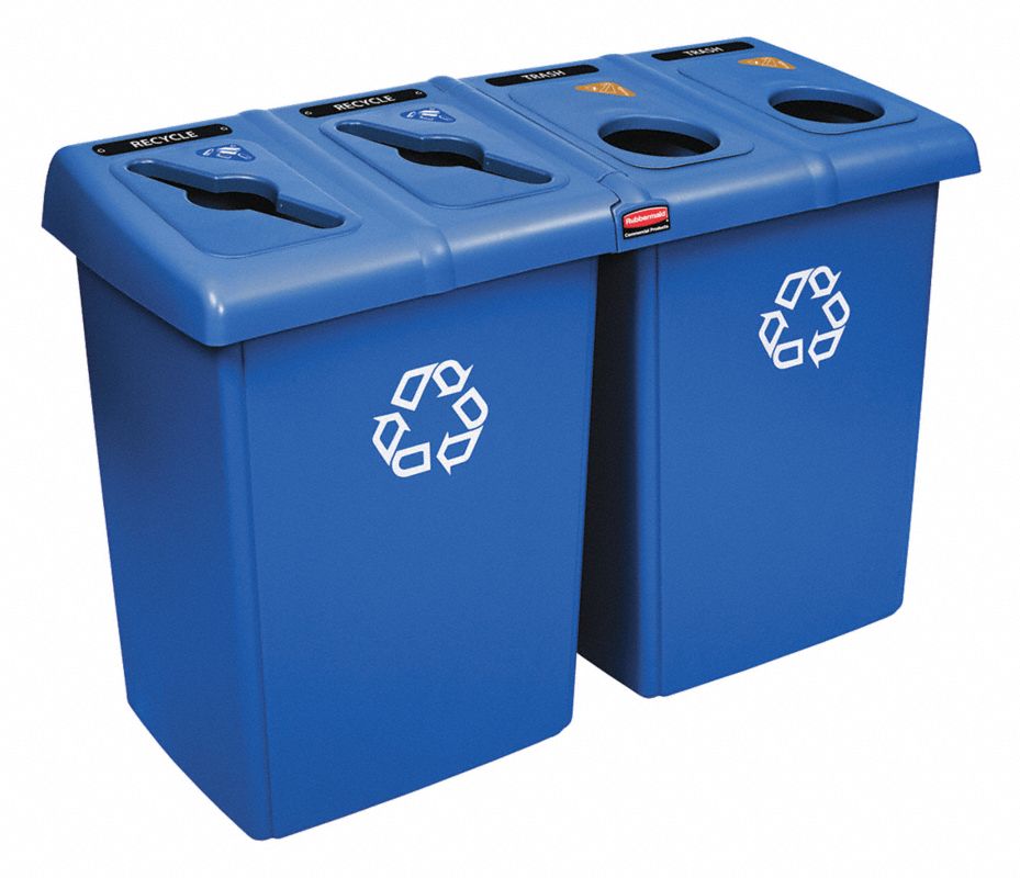 RUBBERMAID COMMERCIAL PRODUCTS Estación de Reciclaje, Estación de ...