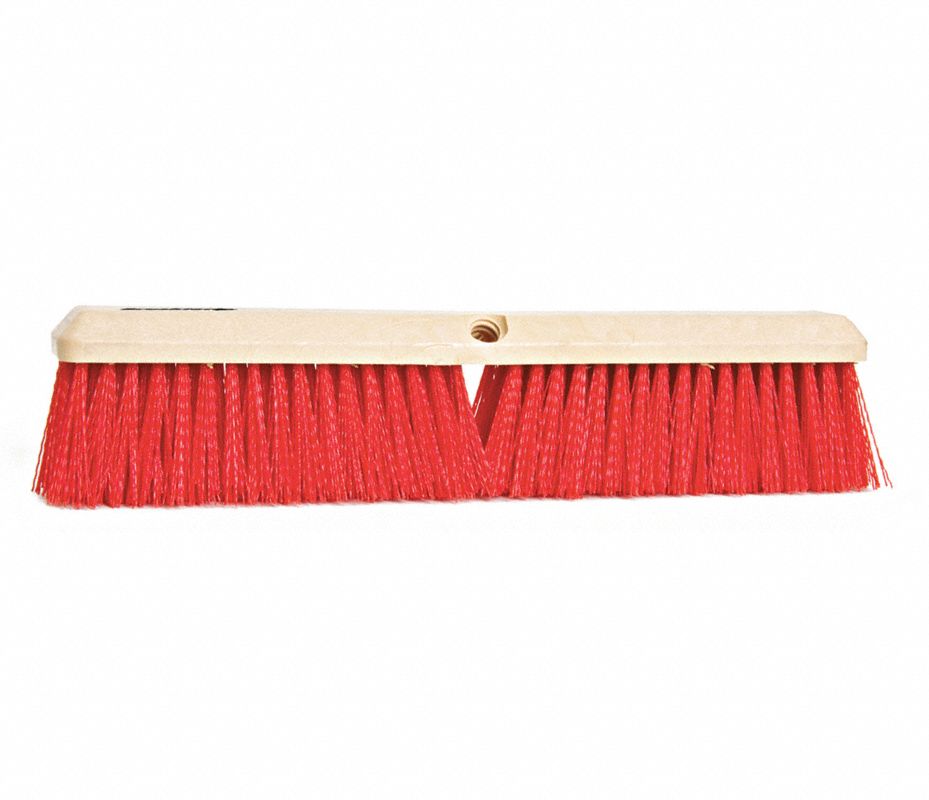 BRUSHTECH Cepillo, Polipropileno, 14", No Incluido, Rojo - 28U775 ...