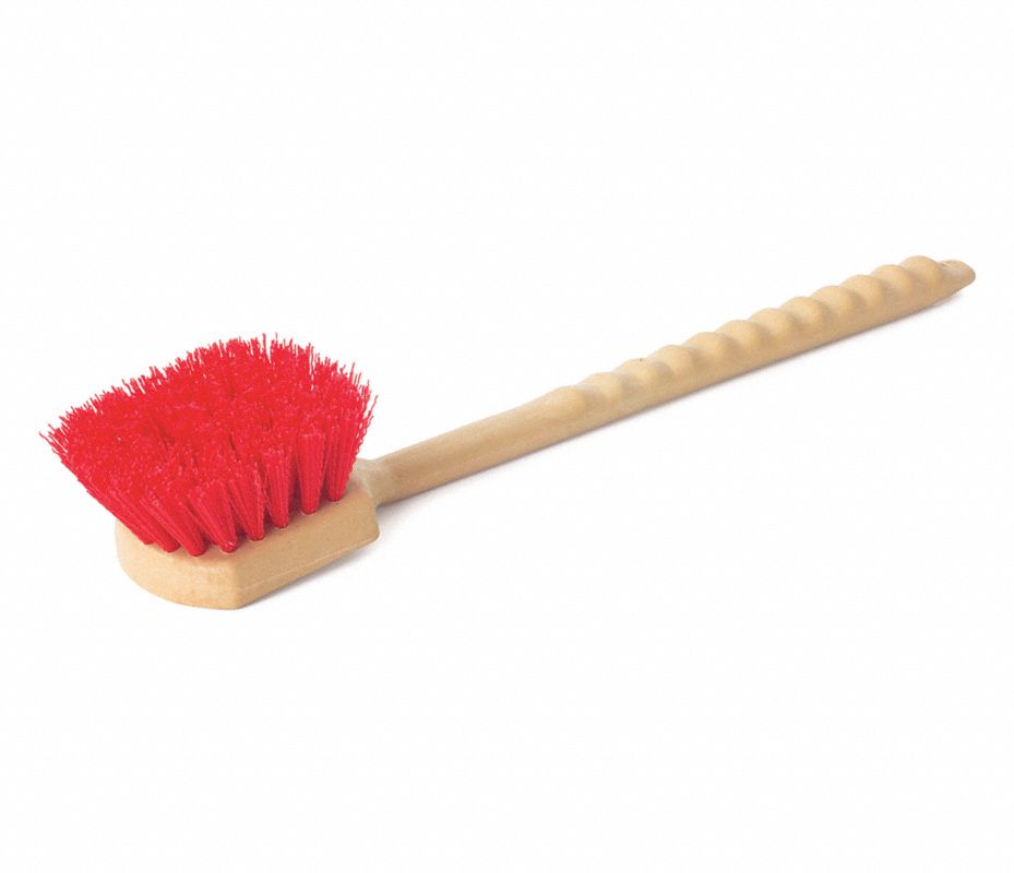 BRUSHTECH Escobeta, Polipropileno, 20", No Incluido, Rojo - 28U816 ...