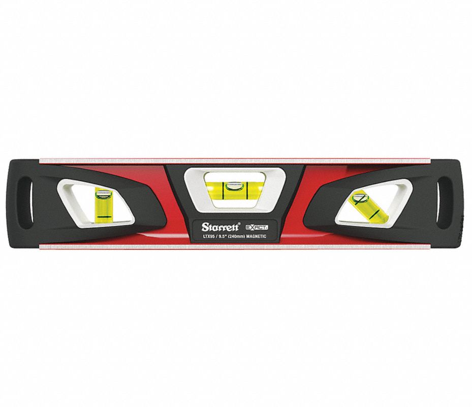 STARRETT Nivel Torpedo Magnético 9-1/2" 3 burbujas, - 28U966 | KLTX95-N ...