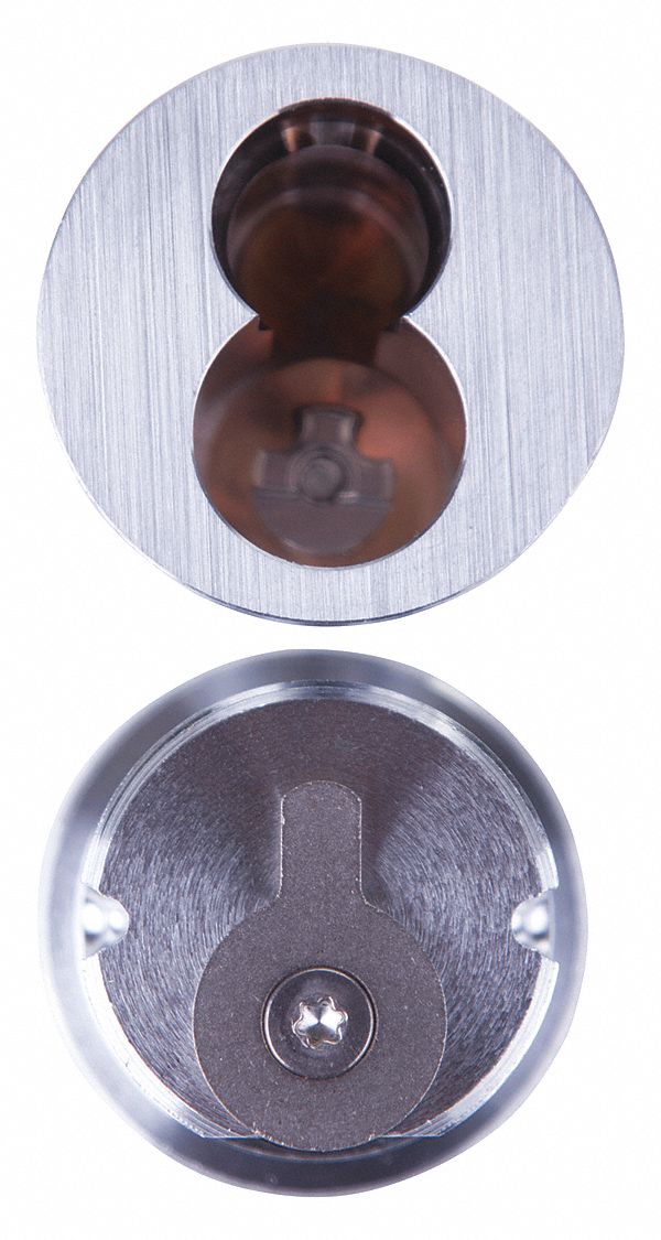 SCHLAGE, FSIC, Chrome, Interchangeable Core Cylinder - 28XN88|20-060 ...