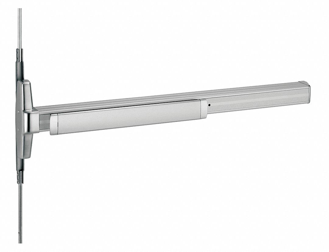 VON DUPRIN, 3 ft Max Door Wd, Aluminum, Concealed Vertical Rod - 28XP94 ...
