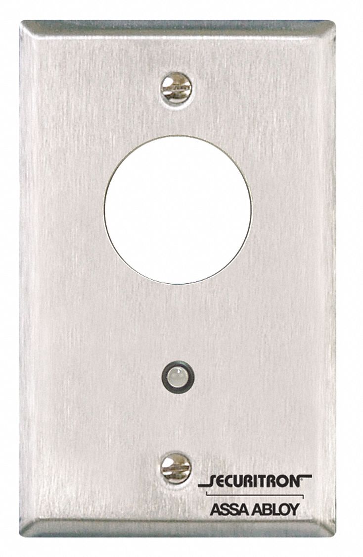 SECURITRON, Mortise Keyswitch, Mortise Keyswitch - 45CF84|MK - Grainger