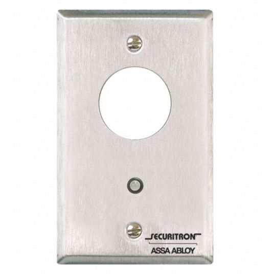 SECURITRON, Mortise Keyswitch, Mortise Keyswitch - 45CF84|MK - Grainger