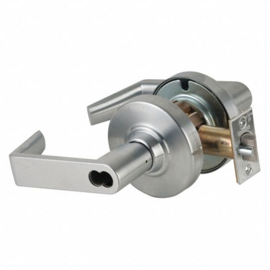 SCHLAGE, Classroom Lever Locksets, Chrome, Door Lockset - 46TP10|ND95JD ...