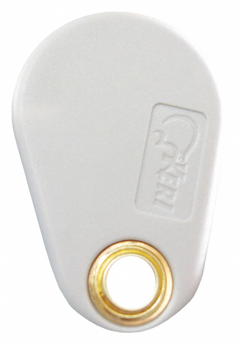 Keri Proximity Key Fob 28ya09 Pkt 10x Grainger