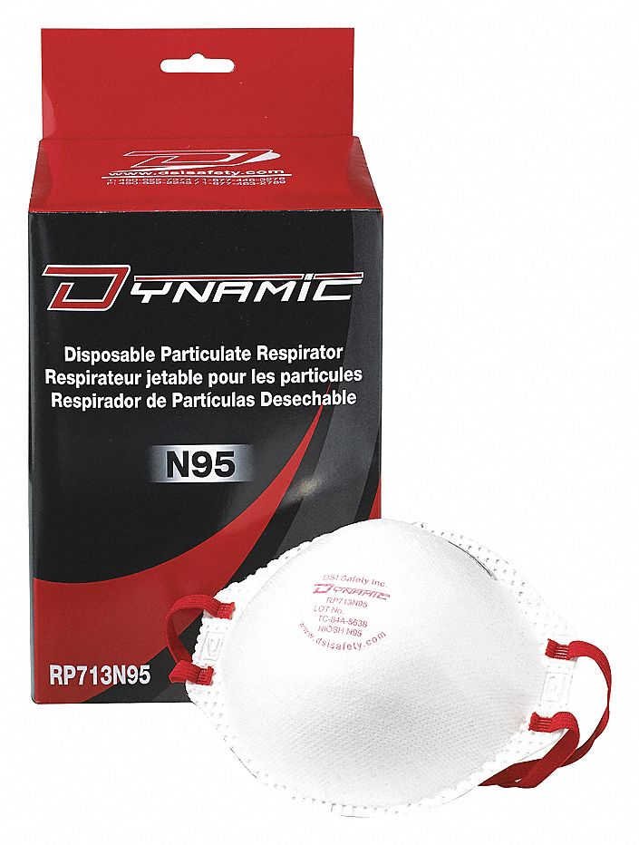DYNAMIC RESPIRATOR DISP. PARTICULATE N95 - General Purpose Disposable ...