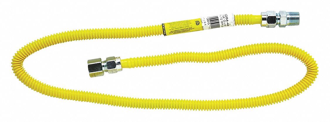 BRASSCRAFT, Gas Connector,4 ft. - 28YP29|01-Y448-01 - Grainger