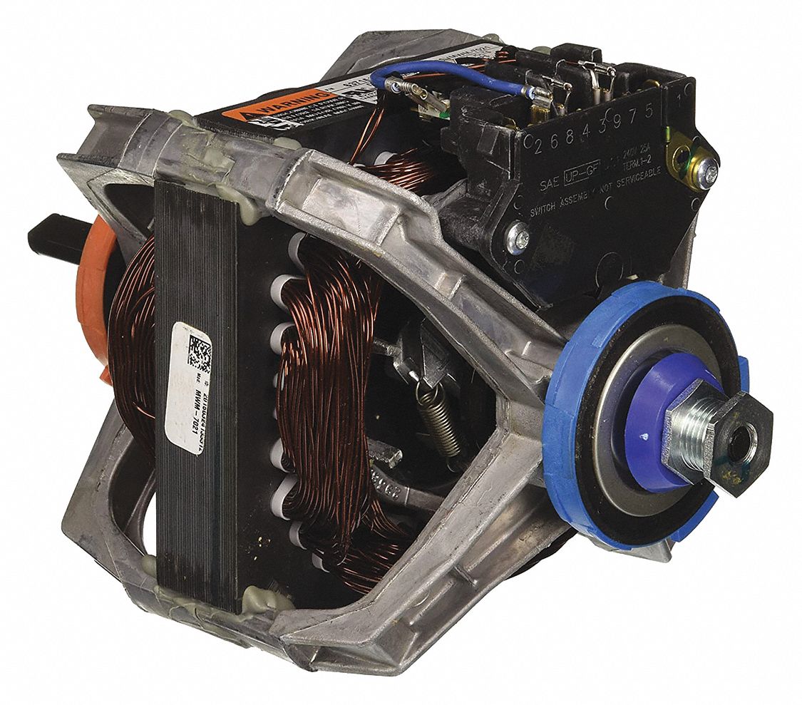 WHIRLPOOL, W10410997, Motor And Pulley - 28YR22|W10410997 - Grainger