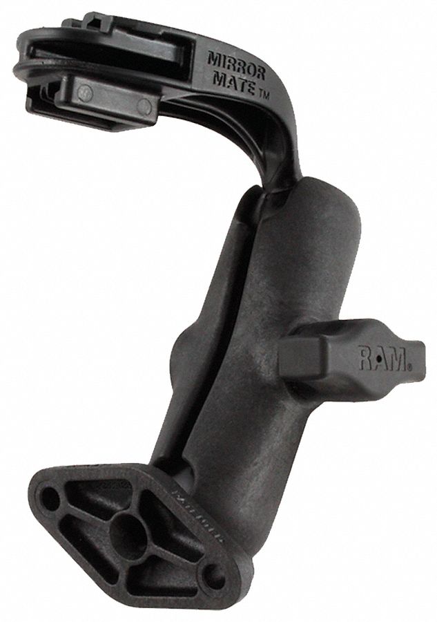 RAM MOUNTING SYSTEMS, Device Mount, Black, Mount - 28YT26|RAP-B-191CU ...