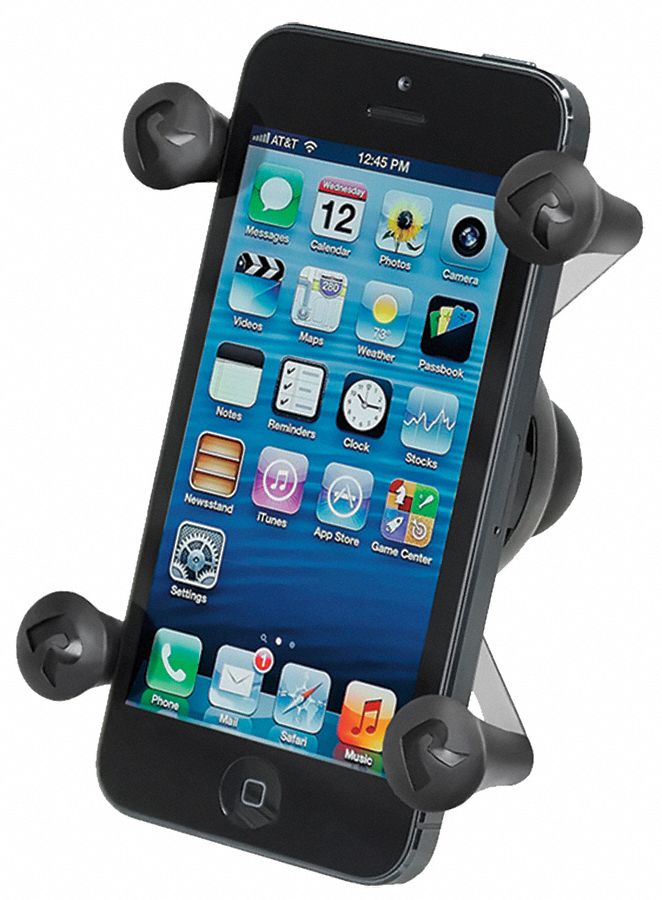 RAM MOUNTING SYSTEMS, Device Mount, Black, Mount - 28YT31|RAM-HOL-UN7BU ...