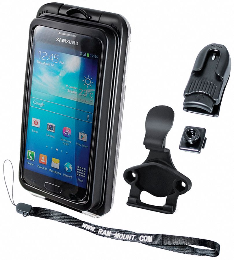 RAM MOUNTING SYSTEMS, Device Mount, Black, Sealed Case - 28YT36|RAM-HOL ...