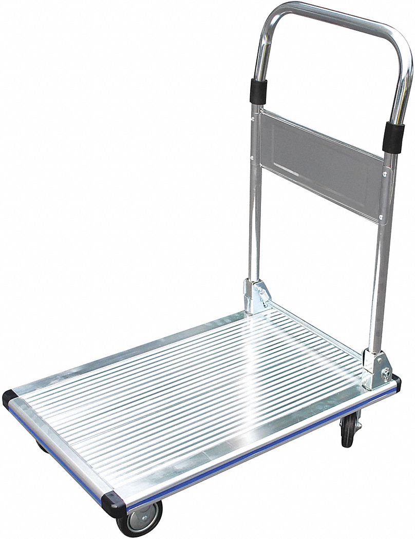 APPROVED VENDOR PLATFORM TRUCK,FOLDING HANDLE,35-1/ - Platform Trucks ...