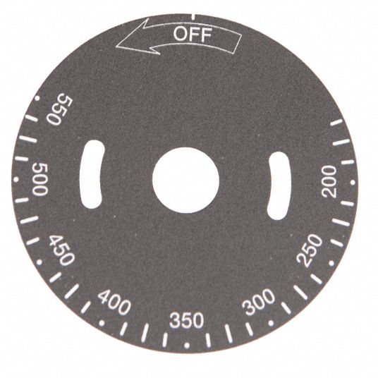 VULCAN HART, 00-498037-0000A, Griddle Temp Dial - 28ZY72|00-498037 ...