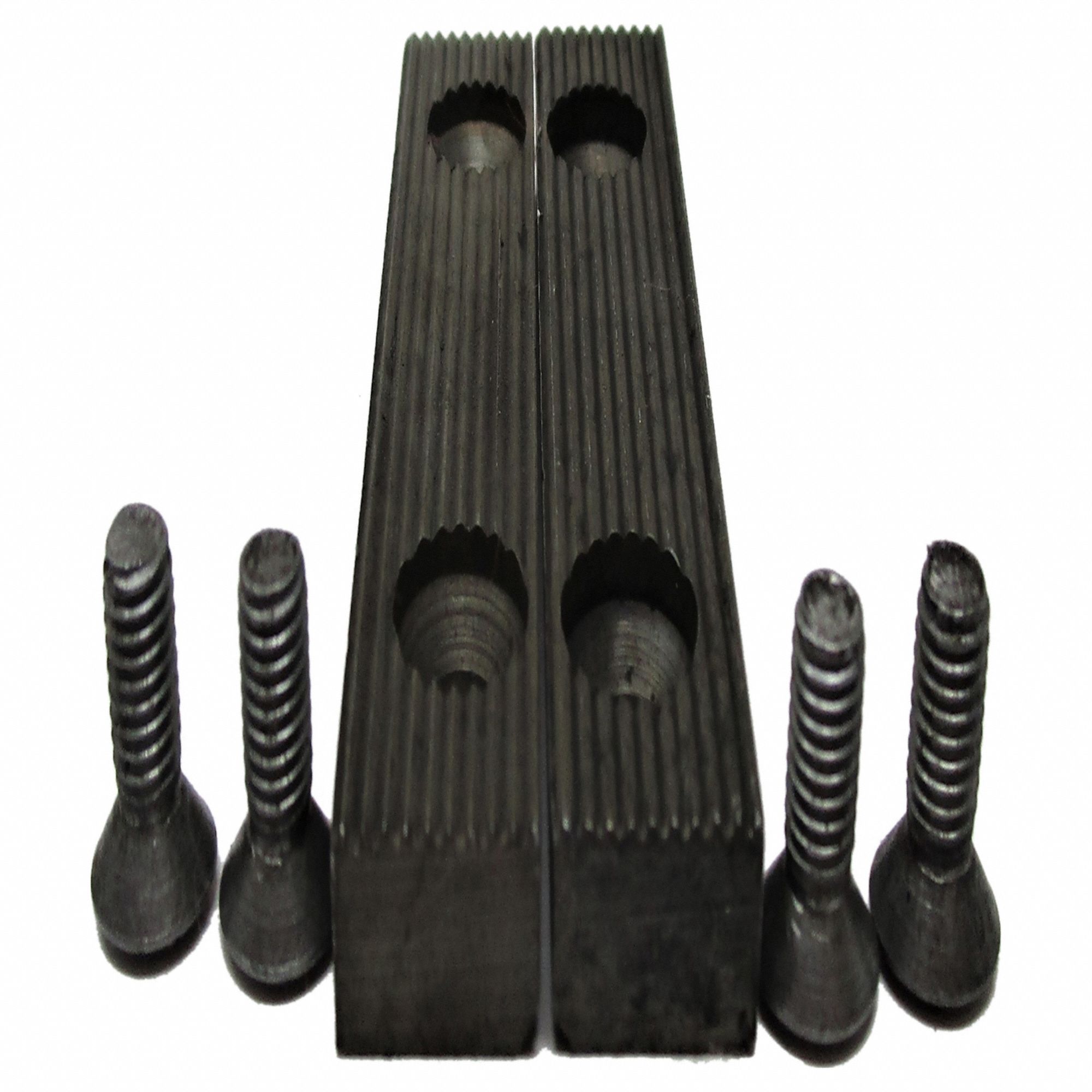 WILTON, Steel, For 2 1/2 in Vise Jaw Wd, Serrated Jaw Inserts - 806ZX8 ...