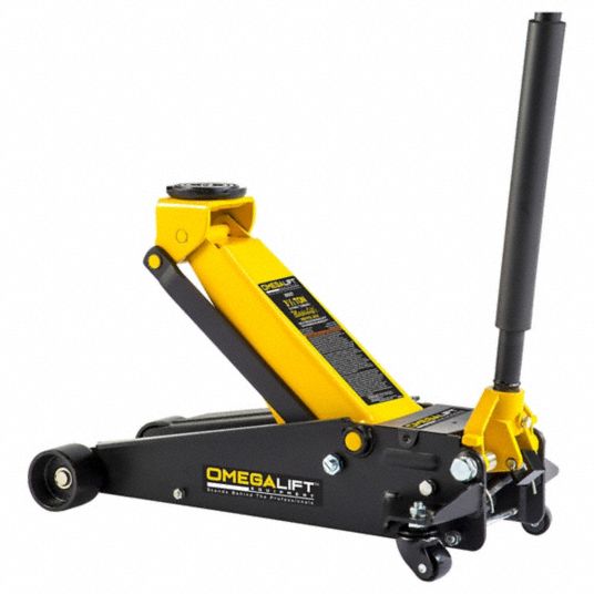 OMEGALIFT, Floor Jack, Steel, Trolley Floor Jacks - 58ZR15|29037 - Grainger