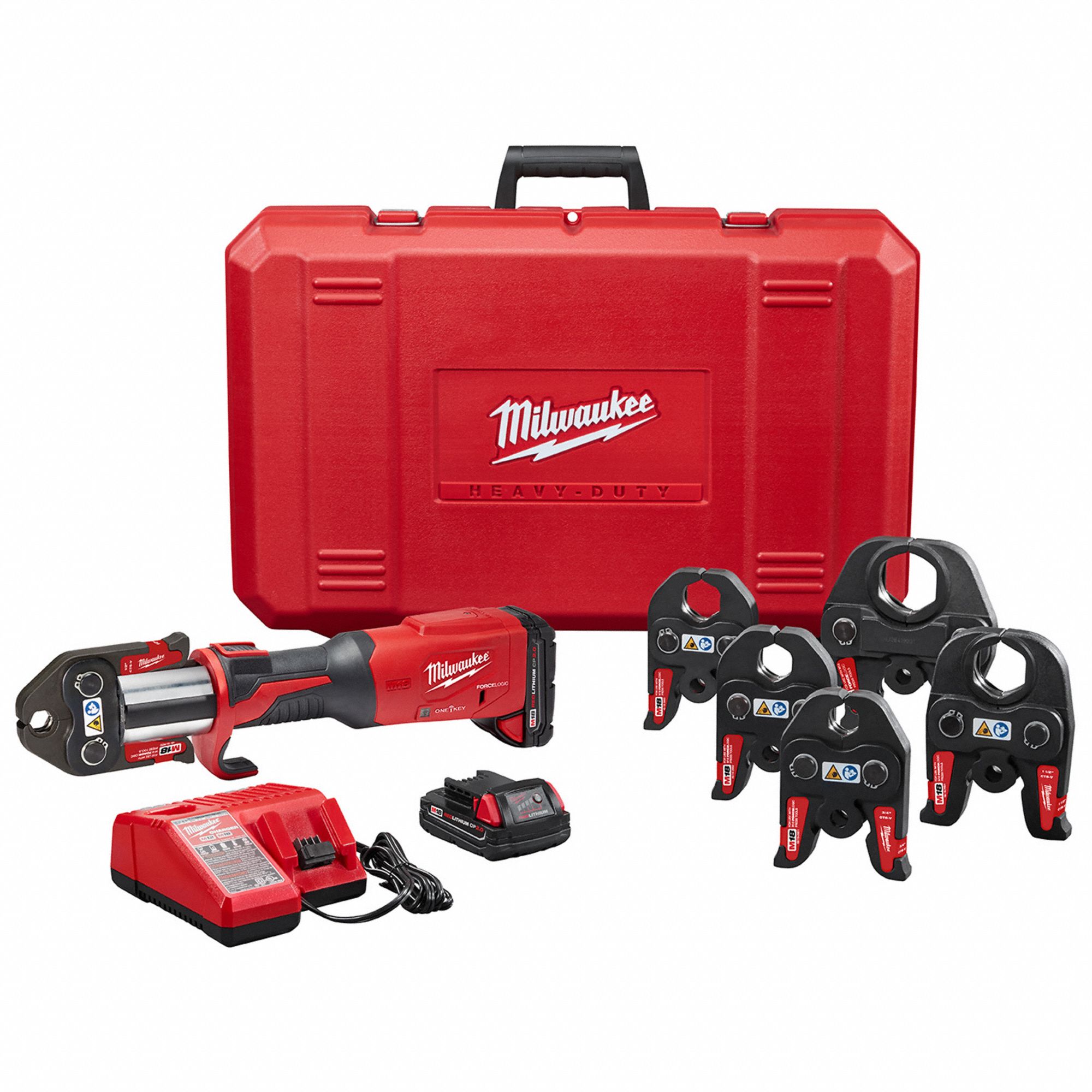 MILWAUKEE, M18™ REDLITHIUM™, Std, Cordless Press Tool Kit - 60GF93|2922 ...