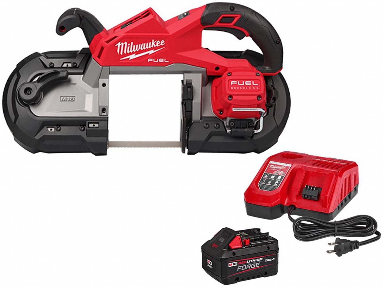 MILWAUKEE TOOL & EQUIPMENT, 44 7/8 in Blade Lg, 5 in Cutting Lg - Max ...