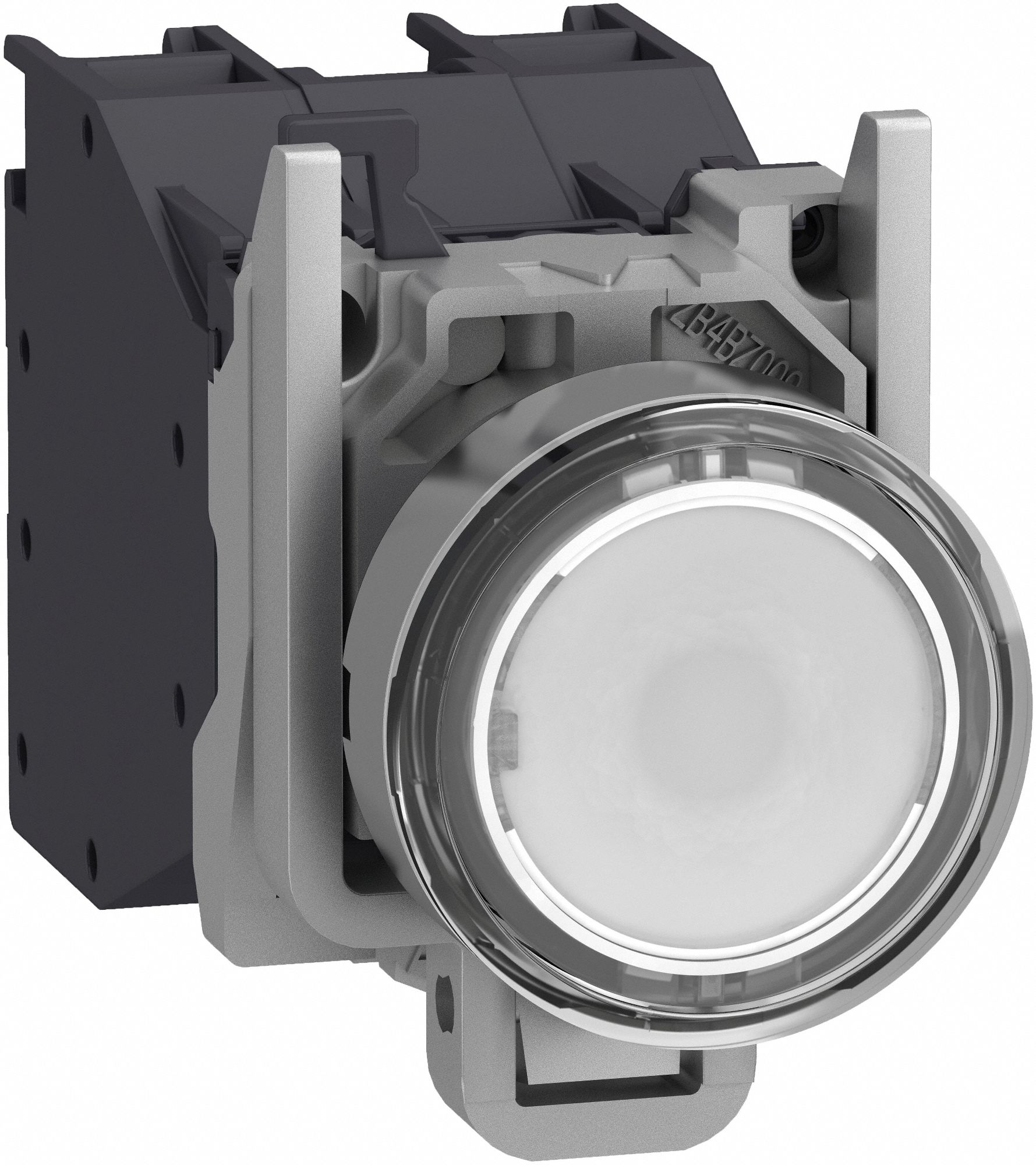 SCHNEIDER ELECTRIC, 22 mm, Metallic, Illuminated Push Button - 292MJ8|XB4BP183BM5GEX - Grainger