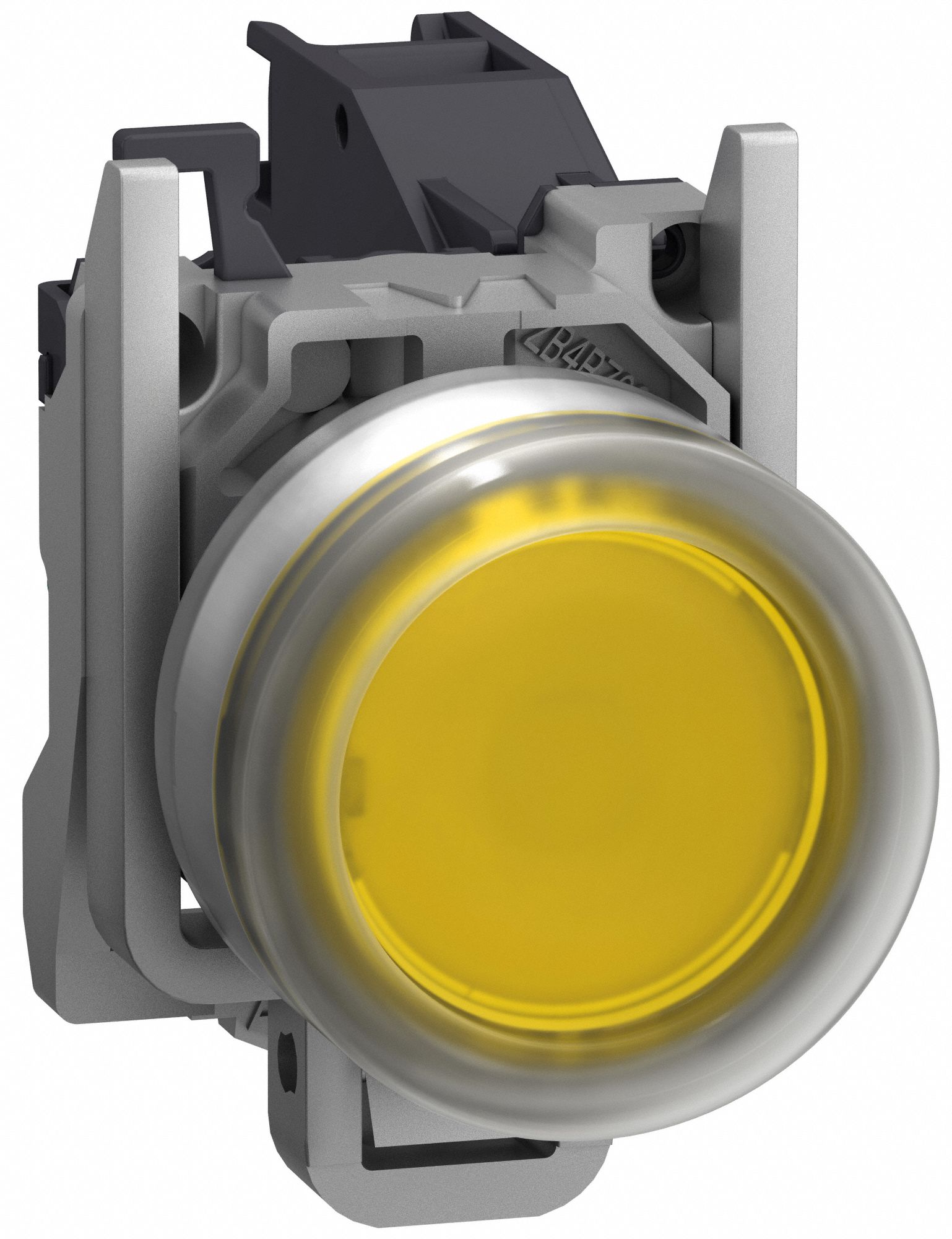 SCHNEIDER ELECTRIC, 22 mm, Metallic, Flush Push Button Operator - 292MK6|XB4BP51GEX - Grainger