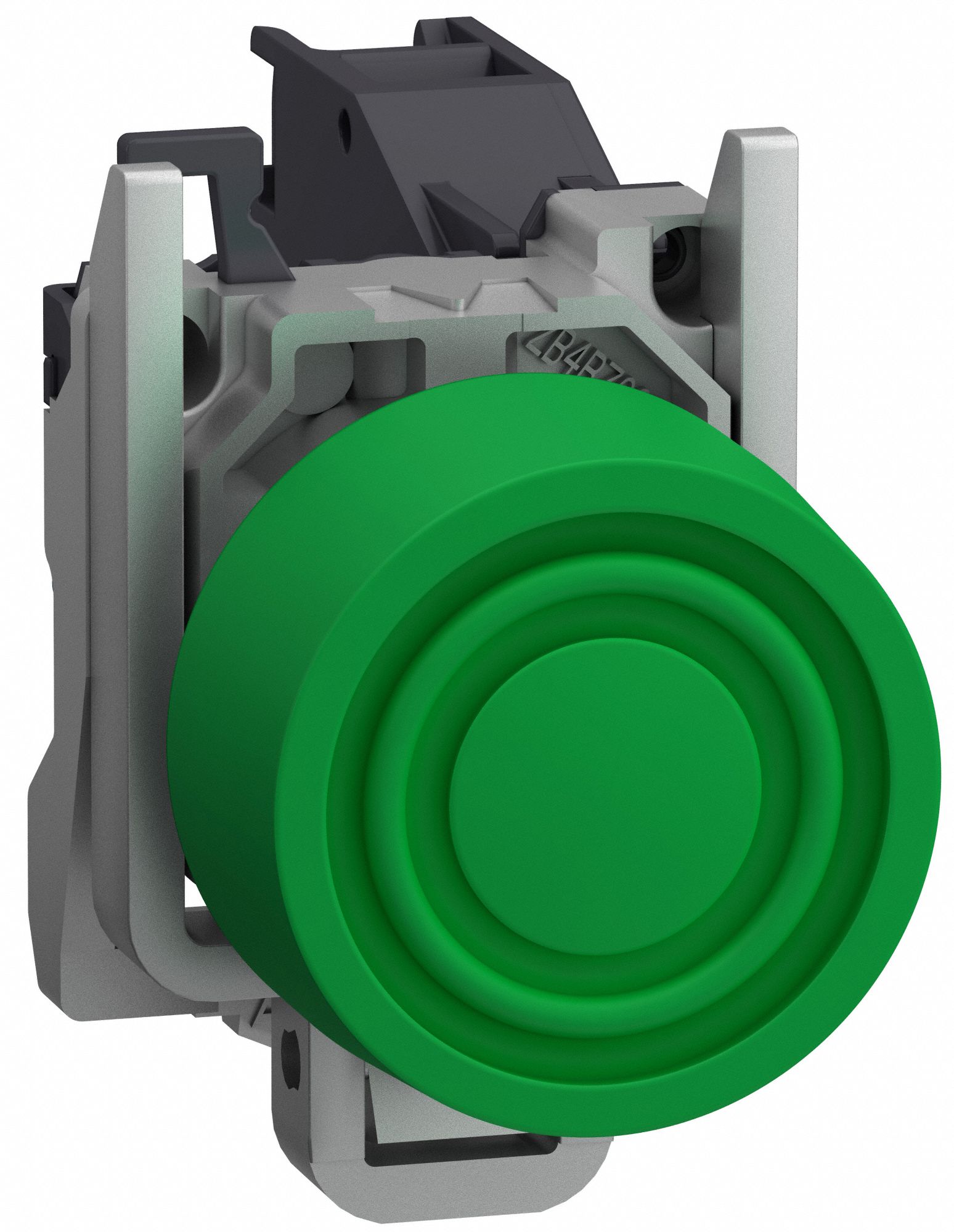 SCHNEIDER ELECTRIC, 22 mm, Metallic, Flush Push Button Operator - 292ML4|XB4BPS31GEX - Grainger