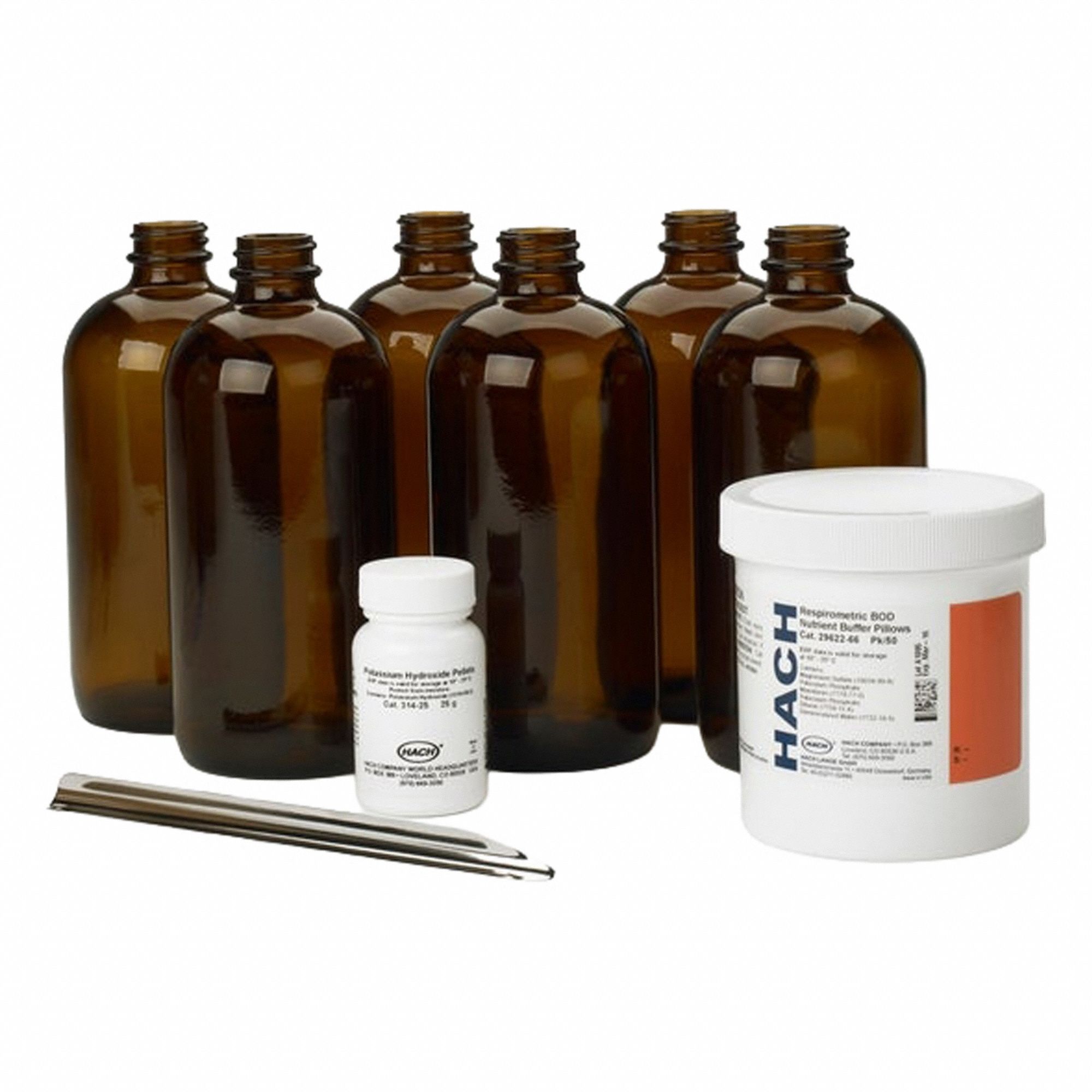 HACH, Pellet, 2952440, Replacement Reagent Set with Bottles - 897Y37 ...