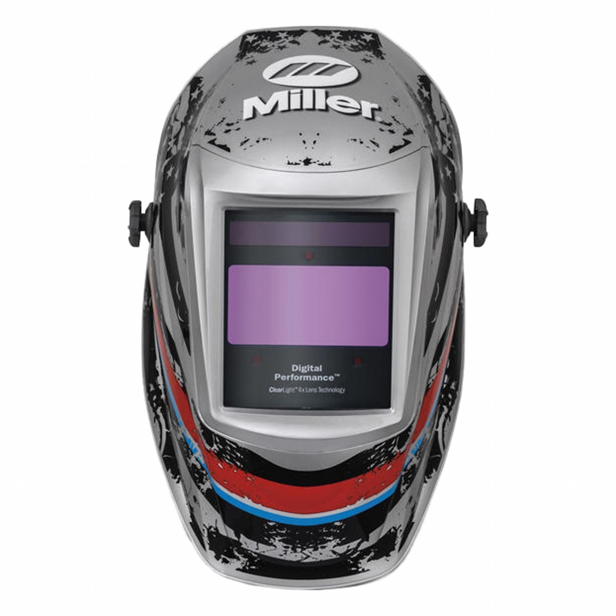 MILLER ELECTRIC, Auto-Darkening, 3 Arc Sensors, Welding Helmet - 844FV6 ...