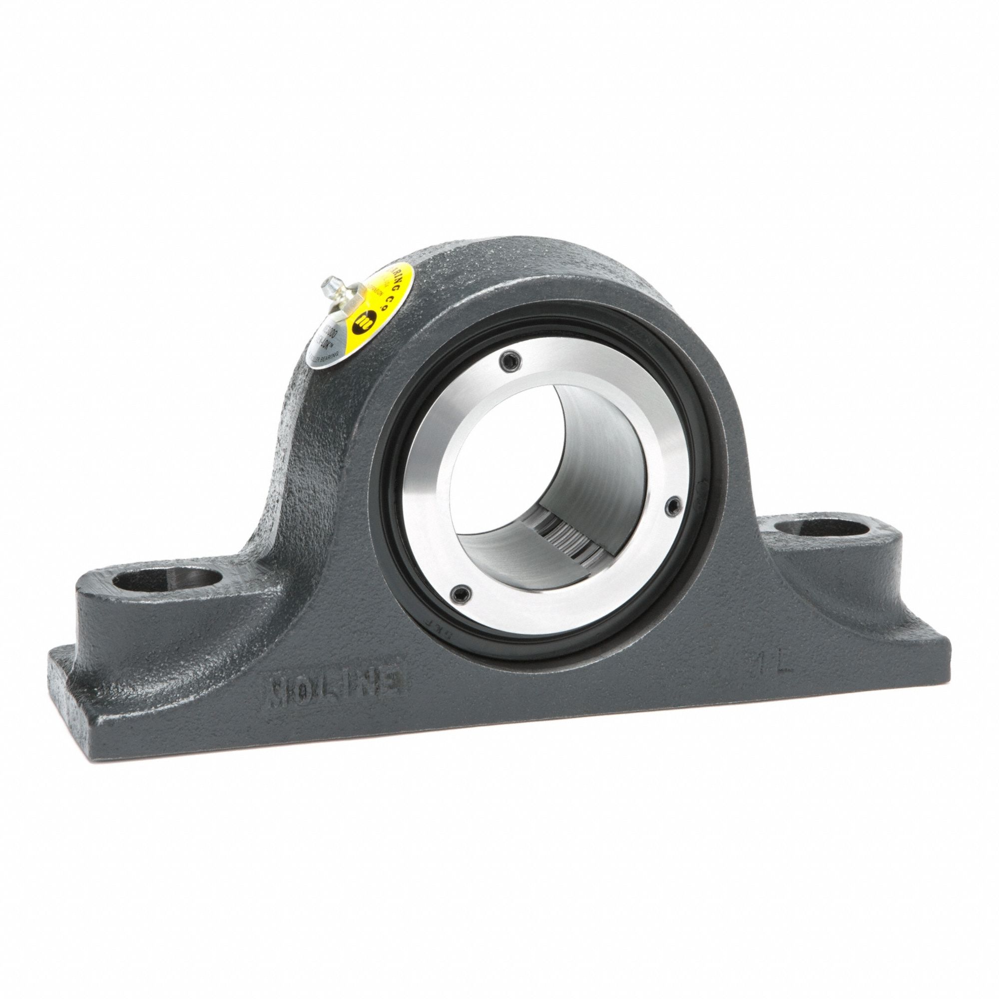 MOLINE BEARING, 1 11/16 in Bore, Spherical E Roller Bearing, Pillow Block Bearing - 836TZ8 ...