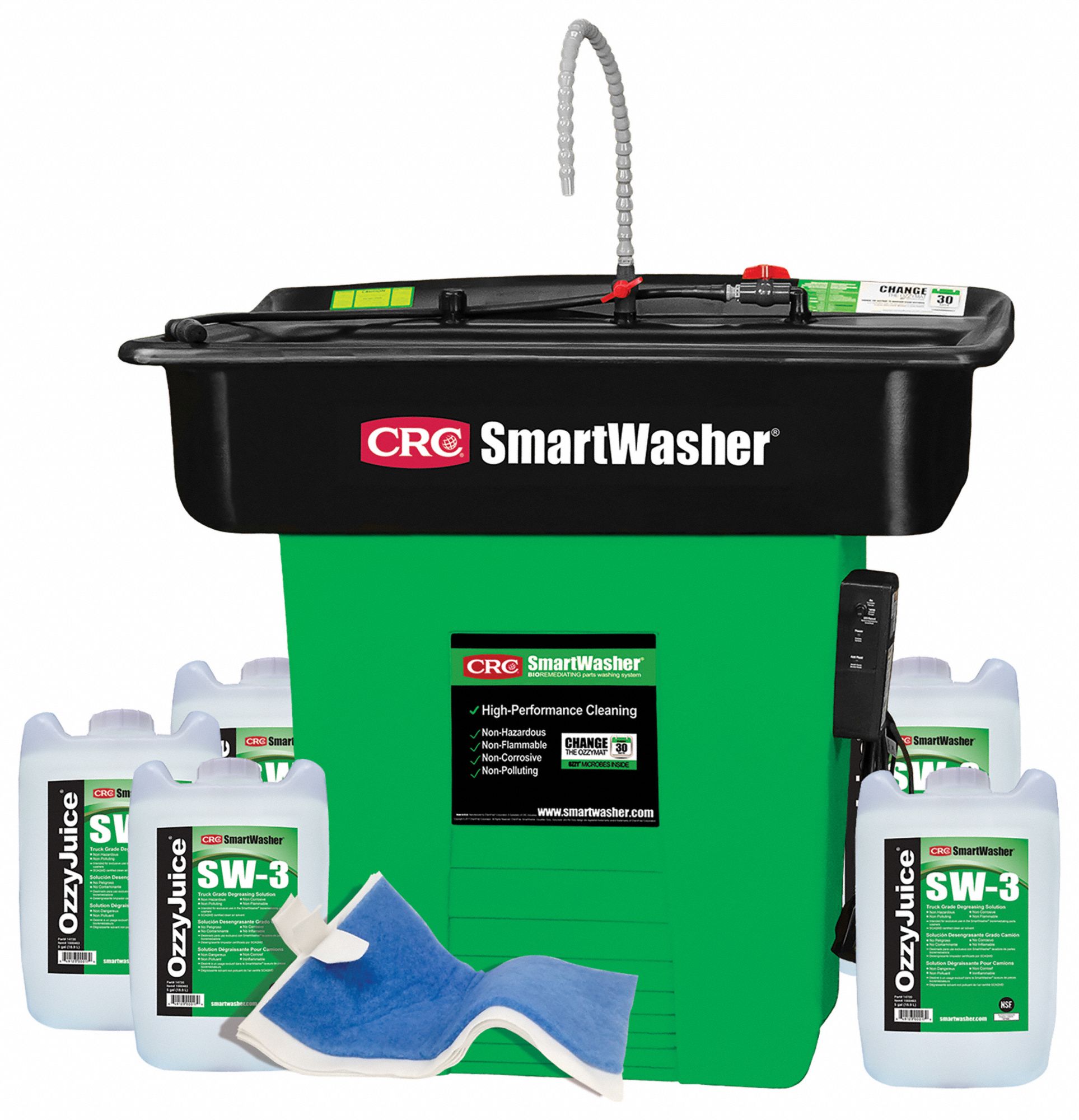 SMARTWASHER, For Water-Based (Microbial) Solution Base Type, Plastic ...