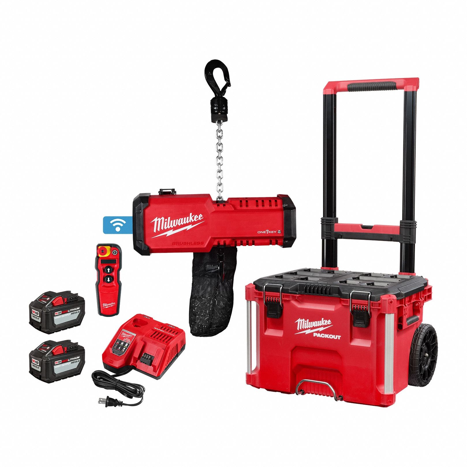 MILWAUKEE TOOL & EQUIPMENT, H2 - Light Duty, 18V DC, Battery-Powered ...