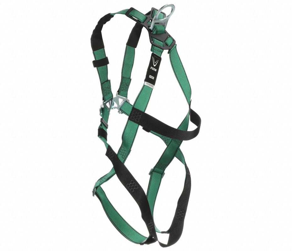 MSA Arnés Anticaída con Capacidad de carga 400 lb. Verde Talla Mediano ...