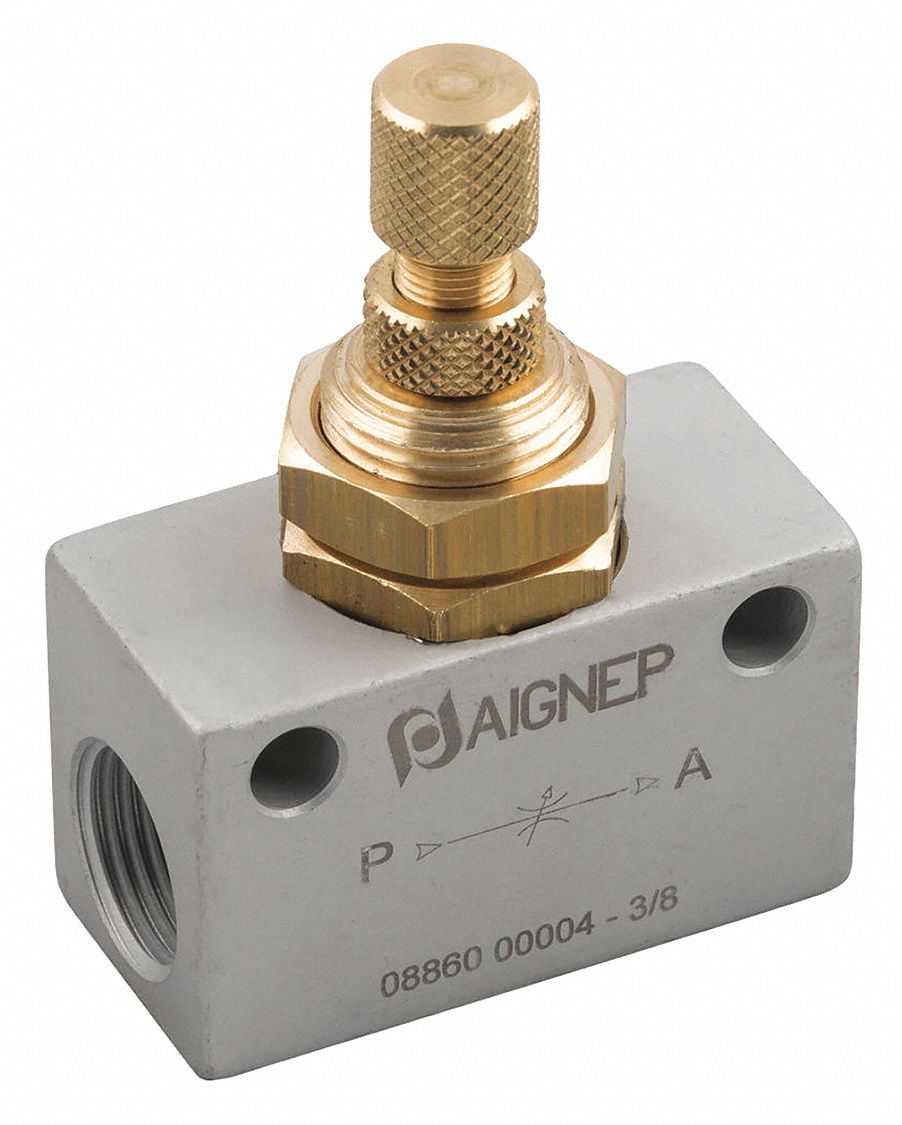 AIGNEP, Needle Valve - 299YN0|8860-1/8 - Grainger