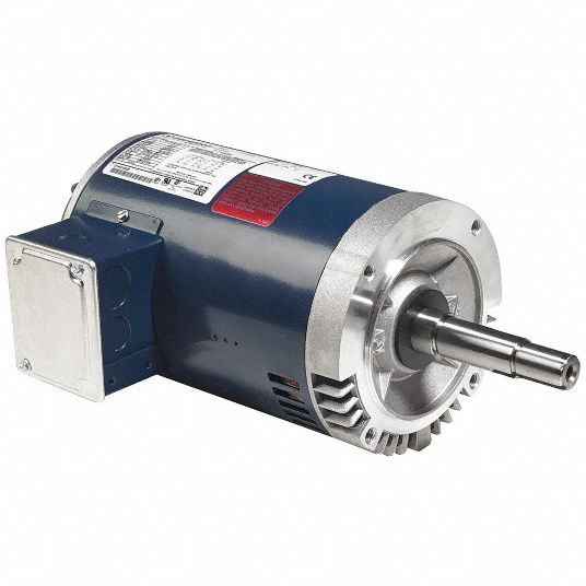 Close-Coupled Pump Motor, 3, Nameplate RPM 1760, 208-230/460, 182JMV ...