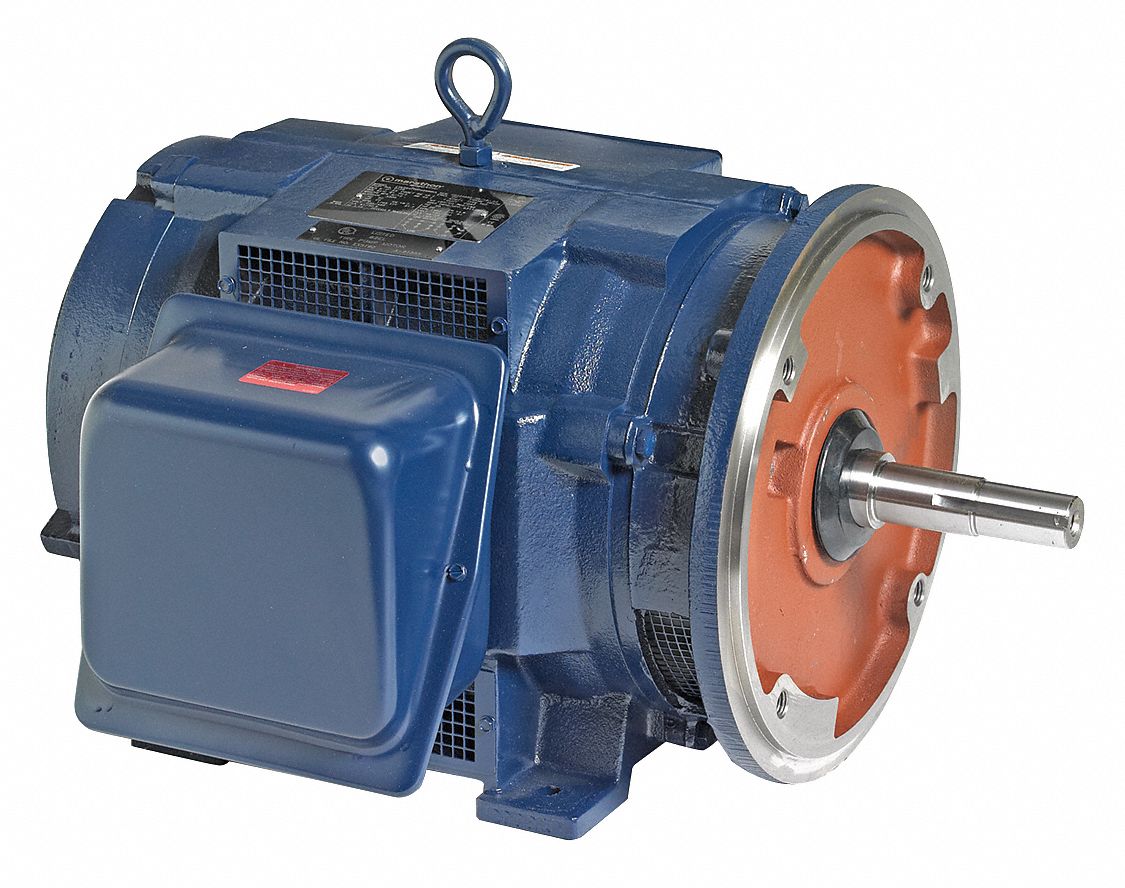 Close-Coupled Pump Motor, 25, Nameplate RPM 1765, 230/460, 284JM - Grainger