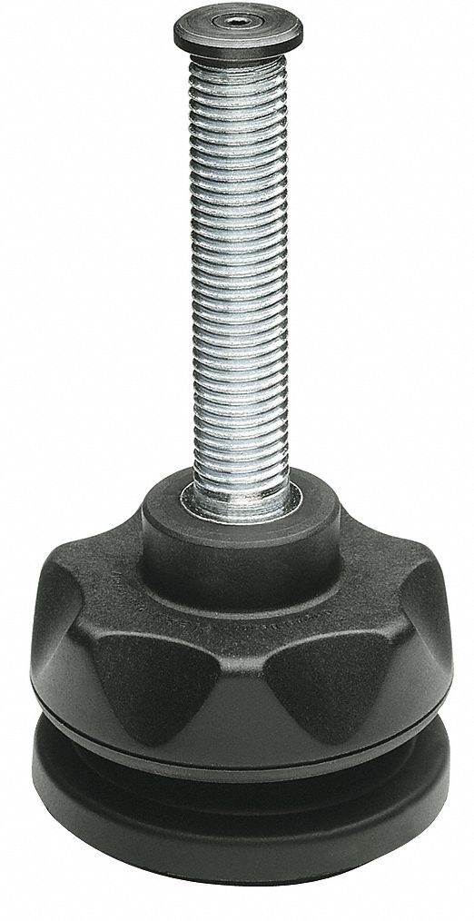 ELESA, Swiveling Stud, M16 Thread Size, Male-End Leveling Mount ...