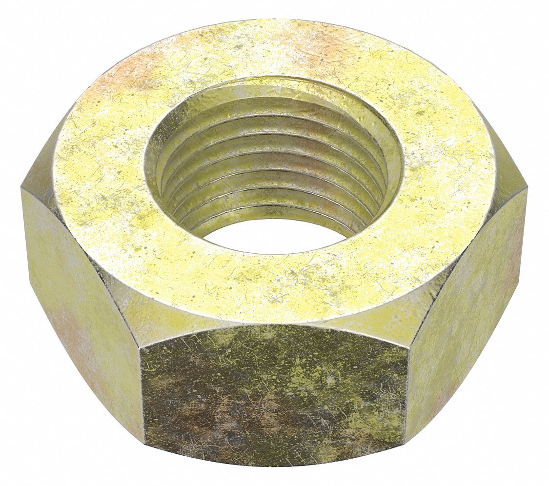 Std Hex, M10x1.00 Thread, Hex Nut - 29DH19|M01340.100.0100 - Grainger