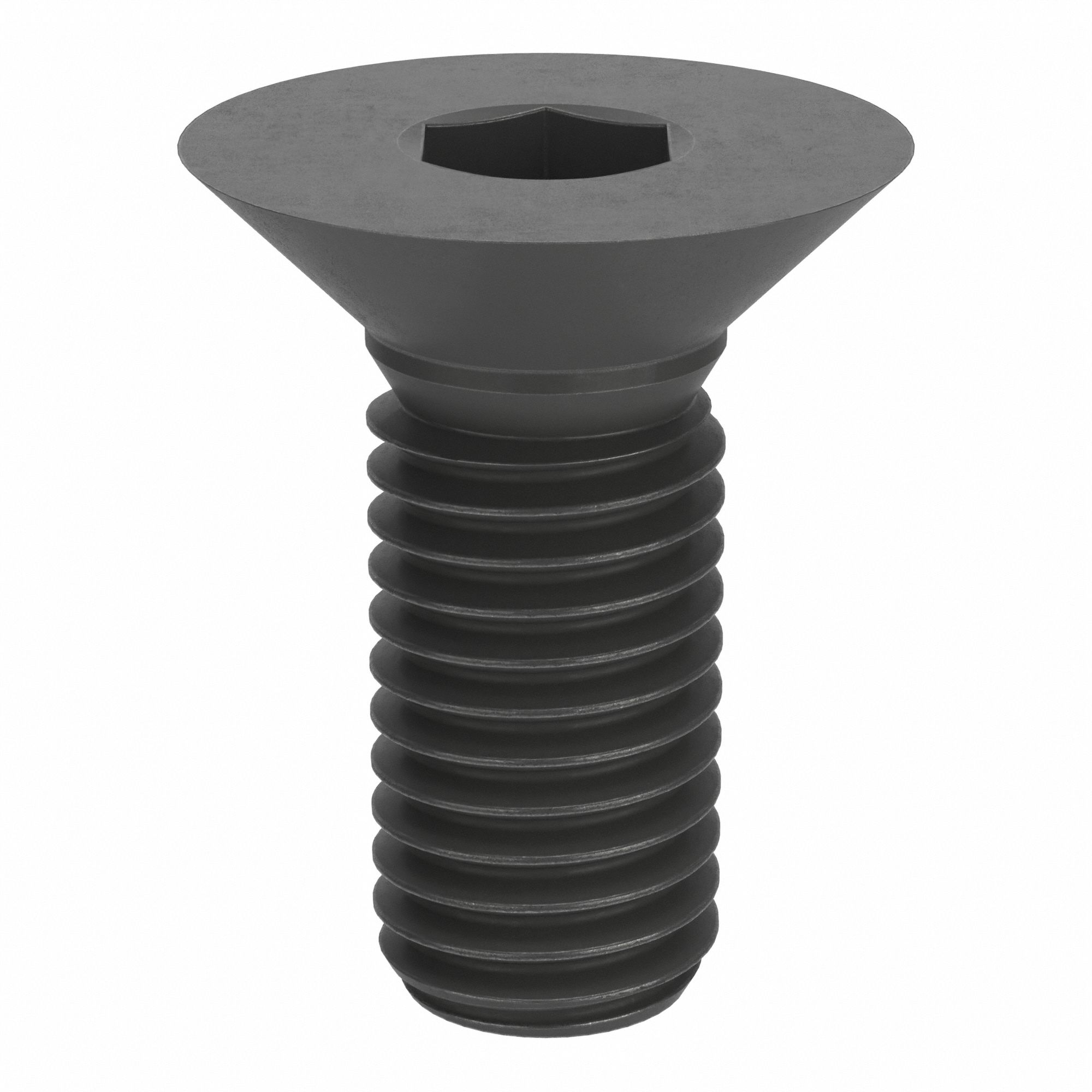 M12-1.75 Thread Size, 30 mm Lg, Socket Flat Head Screw - 29DH81|M07400.120.0030 - Grainger