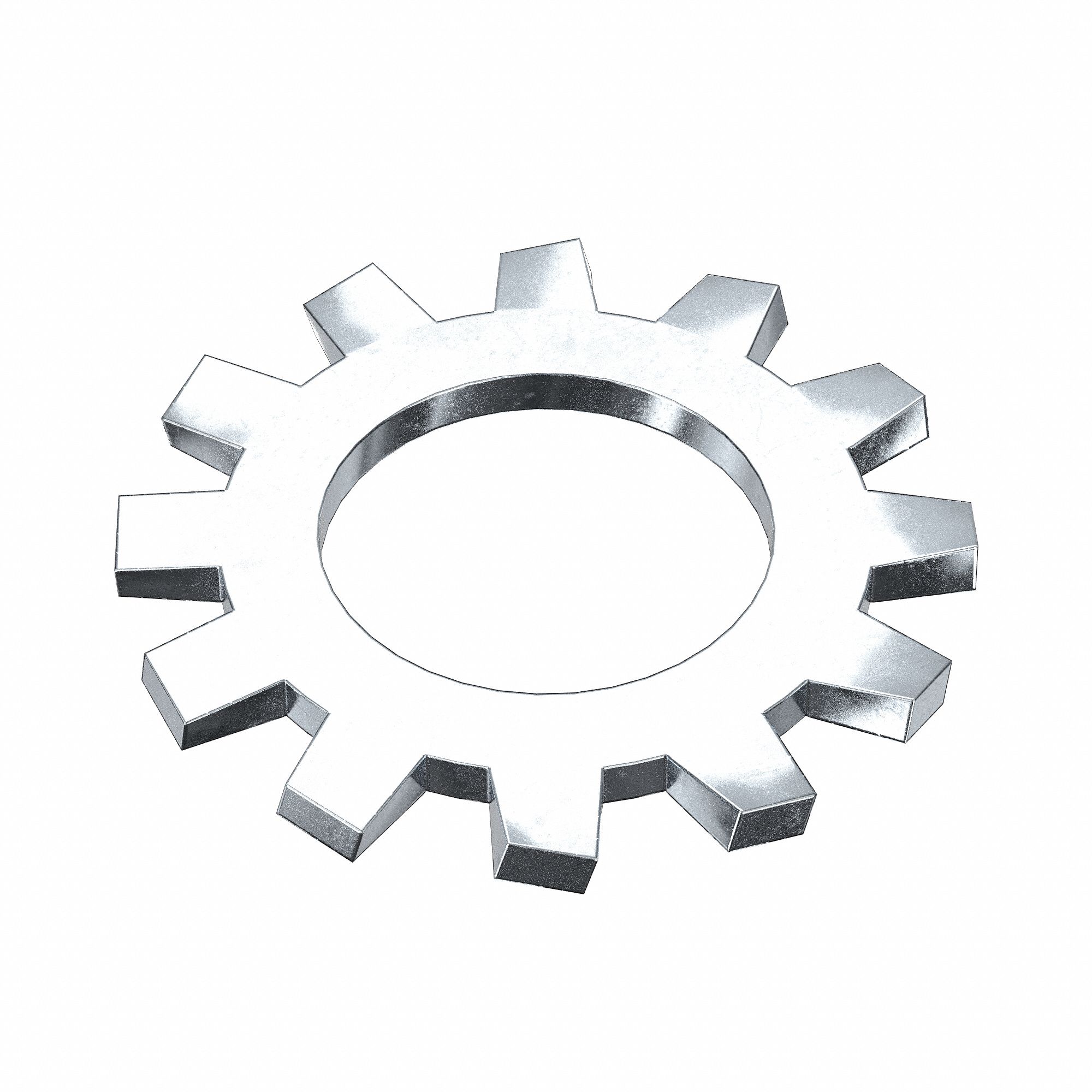 Case Hardened, Zinc Plated, External Tooth Lock Washer - 29DJ04|M37420 ...